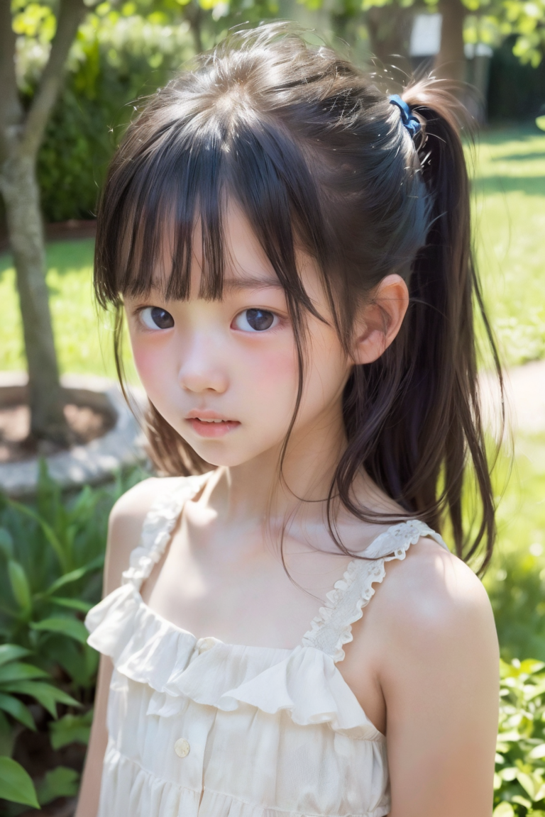 ジュニアアイドルAI写真集 ｜ 千佳（10歳）